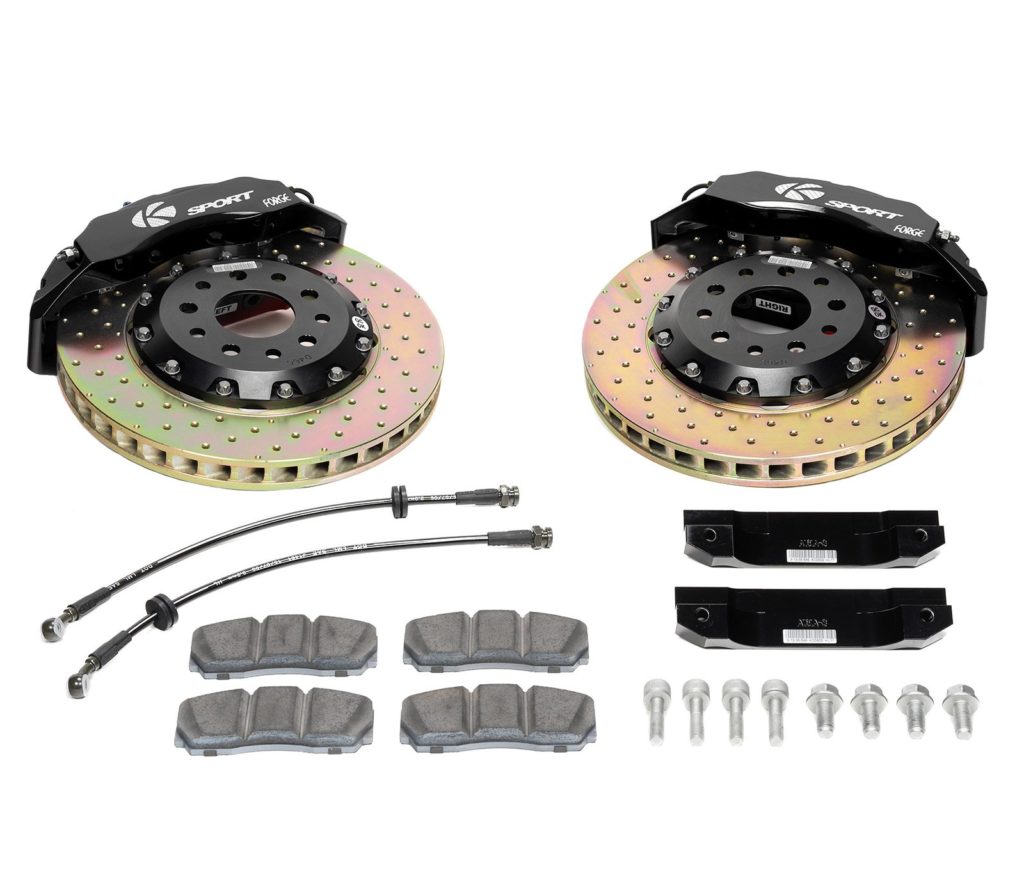 02-06 Acura RSX Type S - Rear 4 Piston Big Brake Kit w/ 13 in. Drilled ...